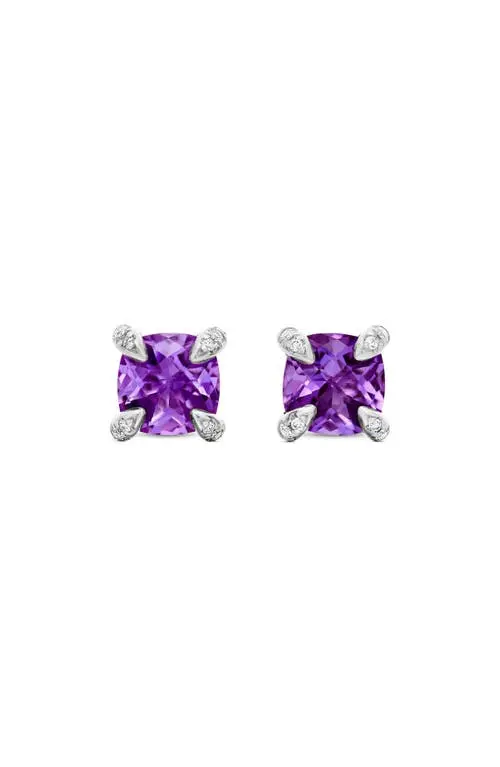 David Yurman Chatelaine® Stud Earrings - Amethyst