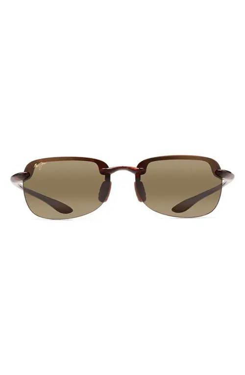 Maui Jim Semi Rimless Sunglasses - Tortoise