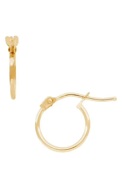 Bony Levy 14k Gold Mini Hoop Earrings - Yellow Gold