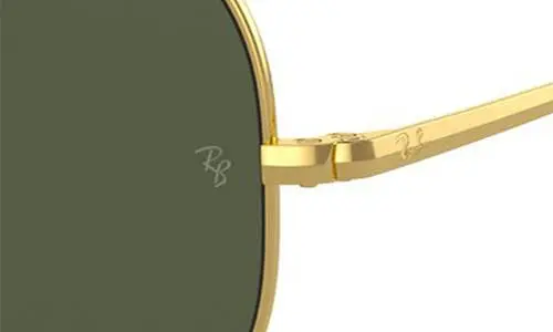 Ray-ban Aviator Metal Ii 58mm Sunglasses - Green