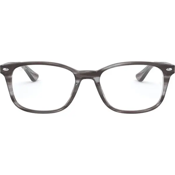 Ray-ban 53mm Optical Glasses - Striped Grey