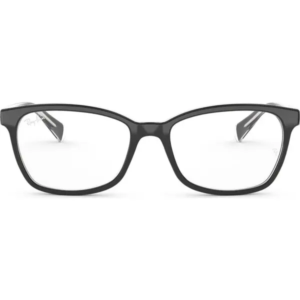 Ray-ban 54mm Square Optical Glasses - Black