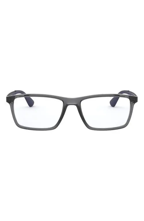 Ray-ban 55mm Optical Glasses - Transparent Grey
