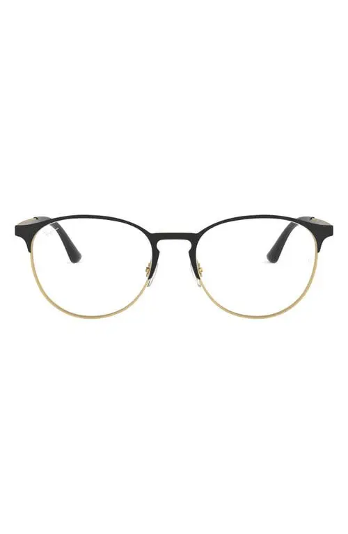 Ray-ban Phantos Optical Glasses - Black Gold