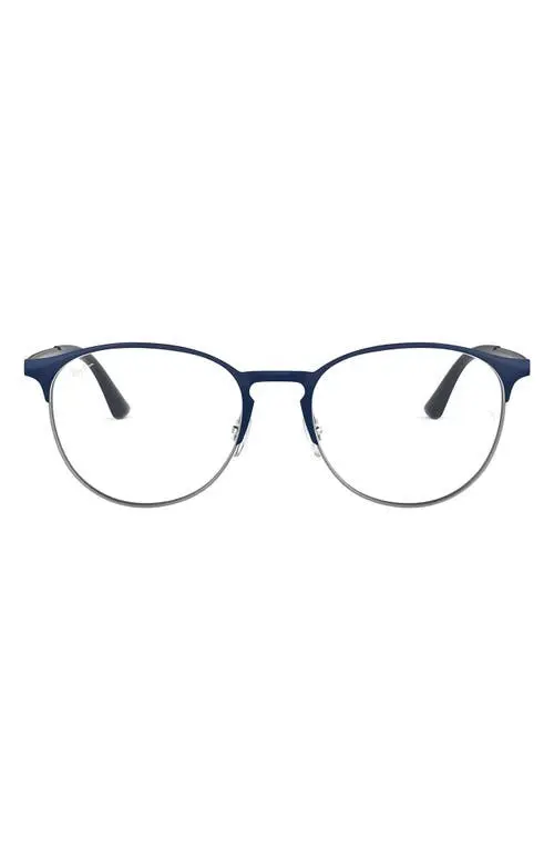 Ray-ban Phantos Optical Glasses - Silver Blue