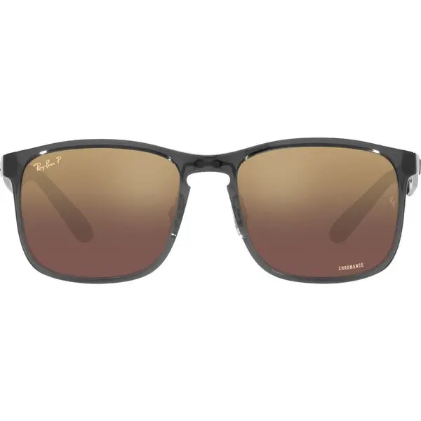 Ray-ban 58mm Rectangle Sunglasses - Grey
