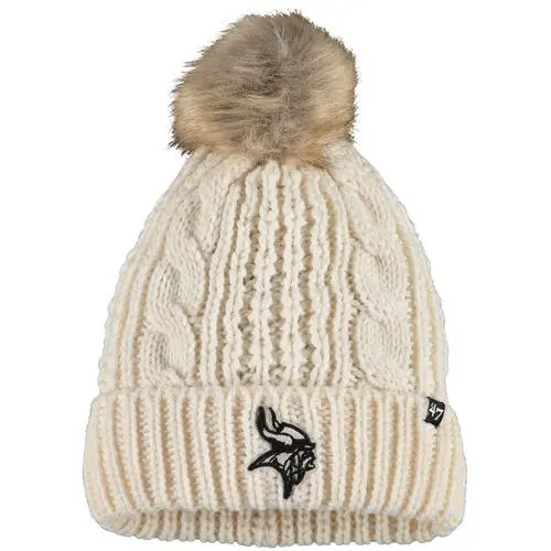 '47 Minnesota Vikings Meeko Knit Hat - Cream