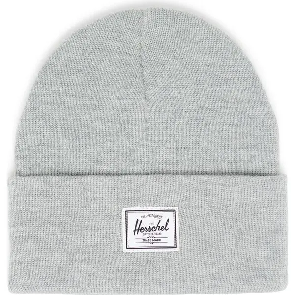 Herschel Supply Co. Elmer Knit Beanie - Heather Light Gray