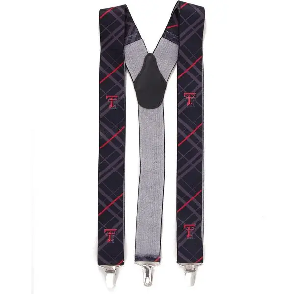 EAGLES WINGS Texas Tech Red Raiders Suspenders - Black