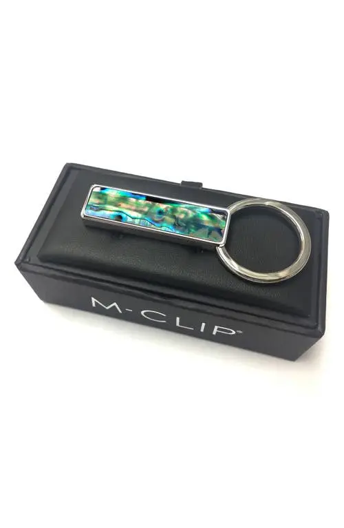 M-Clip® Abalone Key Chain