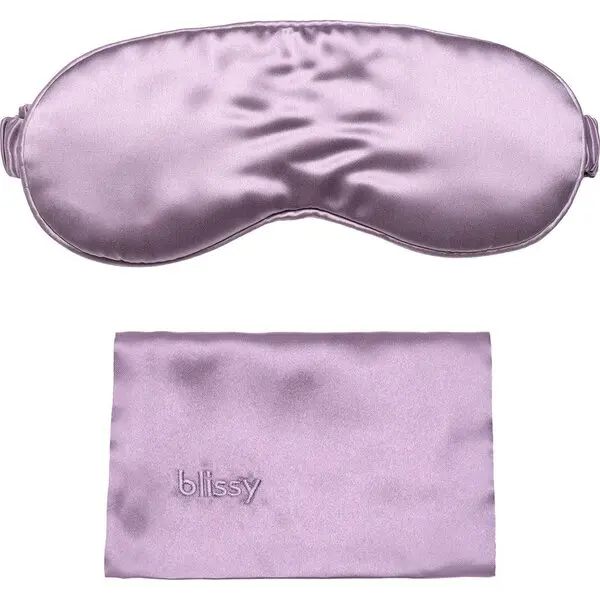 BLISSY Silk Sleep Mask - Lavender
