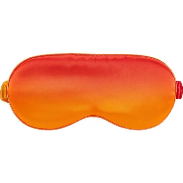 BLISSY Silk Sleep Mask - Orange Ombre