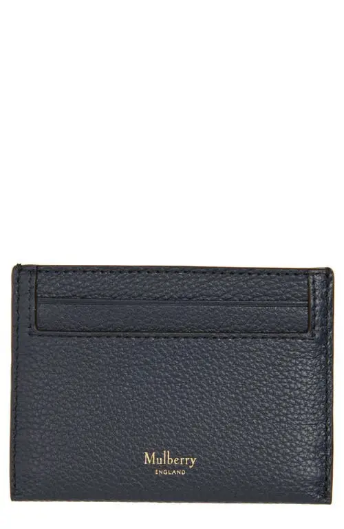 Mulberry Leather Card Case - Night Sky