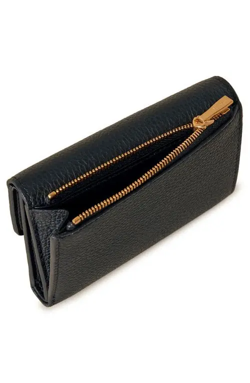 Mulberry Darley Folded Leather Wallet - Black