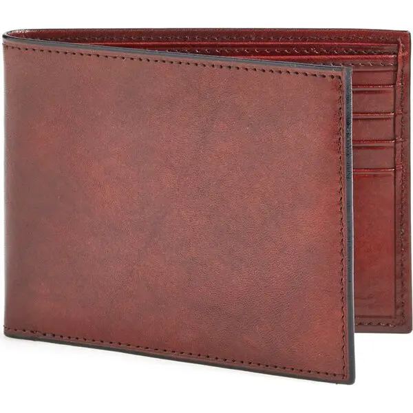 Bosca Old Leather Deluxe Wallet - Dark Brown