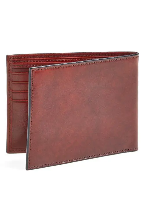 Bosca Old Leather Deluxe Wallet - Dark Brown