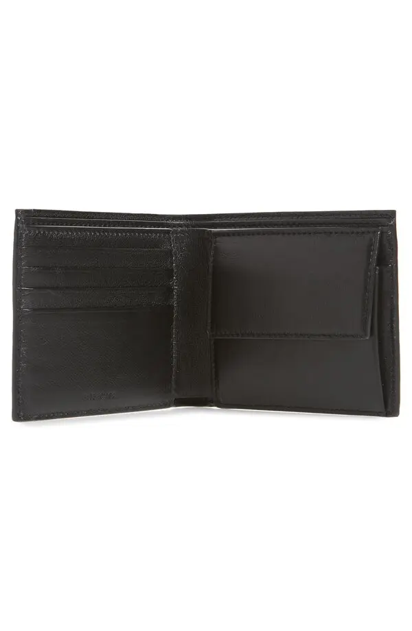 Balenciaga Square Billfold Wallet - Black