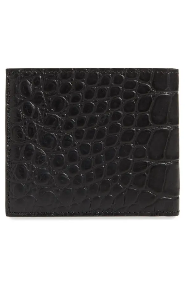 Balenciaga Square Billfold Wallet - Black