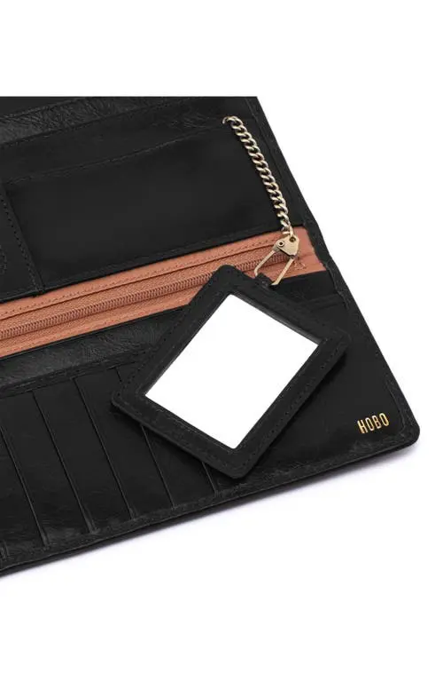 Hobo Rachel Leather Frame Wallet