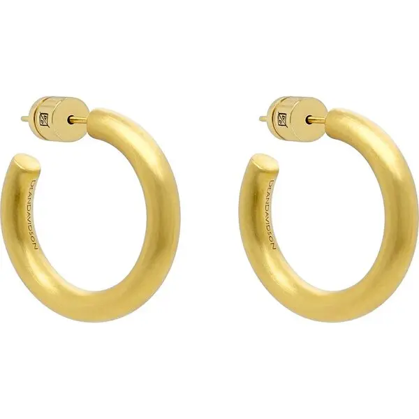 DEAN DAVIDSON Mini Dune Huggie Hoop Earrings - Gold