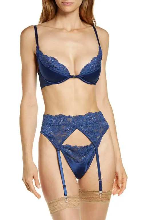 COQUETTE Underwire Bra - Navy