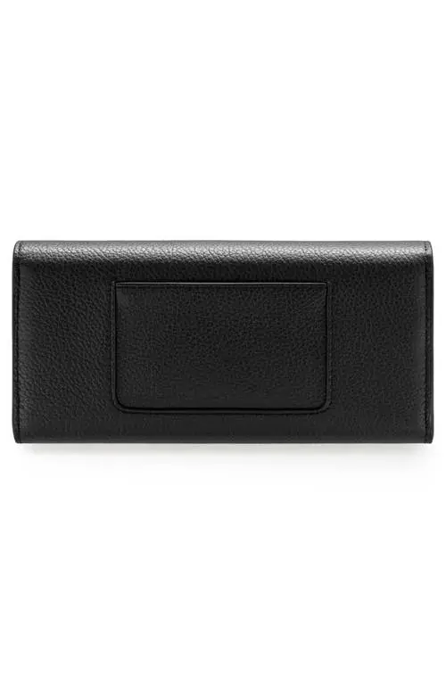 Mulberry Darley Leather Continental Wallet - Black