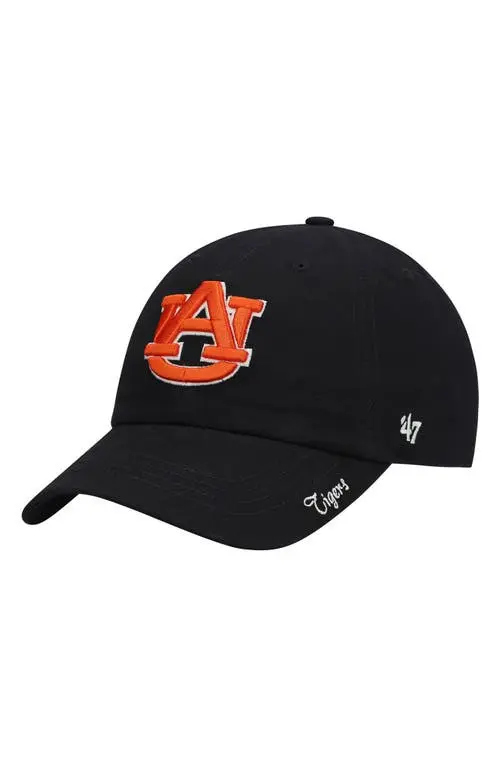 '47 Auburn Tigers Miata Clean Up Logo Adjustable Cap - Black
