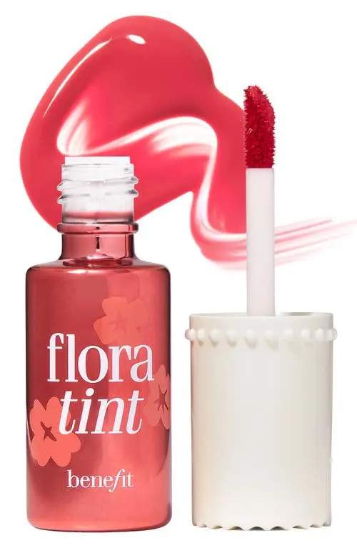 BENEFIT COSMETICS Liquid Lip Blush & Cheek Tint - Floratint / Desert Rose