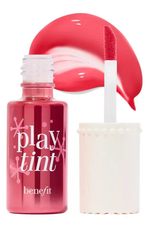 BENEFIT COSMETICS Liquid Lip Blush & Cheek Tint - Playtint / Pink Lemonade