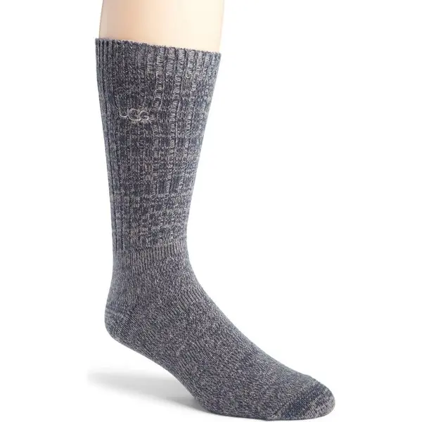 UGG Trey Rib Crew Socks - Navy