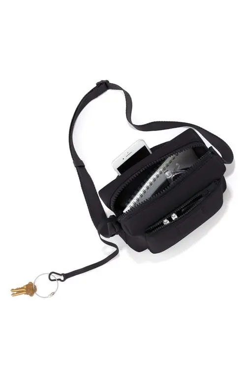Dagne Dover Micah Neoprene Crossbody Bag - Onyx