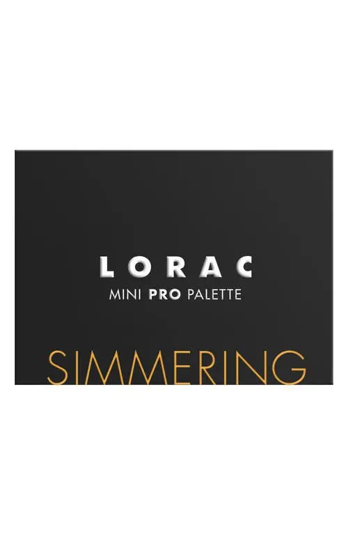 LORAC Simmering Mini Pro Eyeshadow Palette