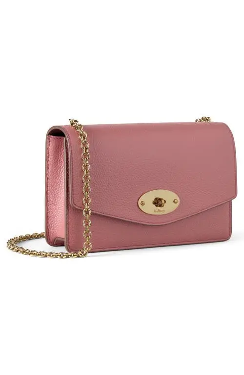 Mulberry Small Darley Leather Clutch - Pink Scrumpy