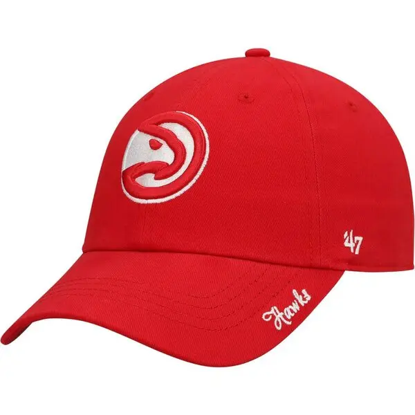 '47 Atlanta Hawks Miata Clean Up Logo Adjustable Hat