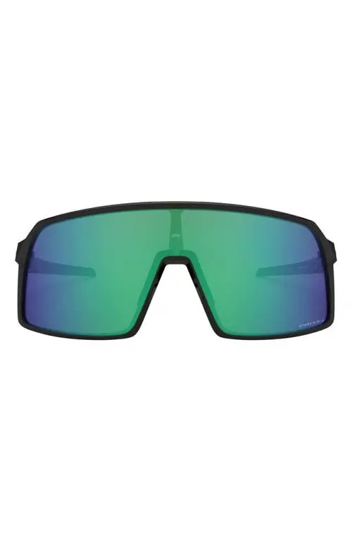 Oakley Sutro Shield Sunglasses - Black/green