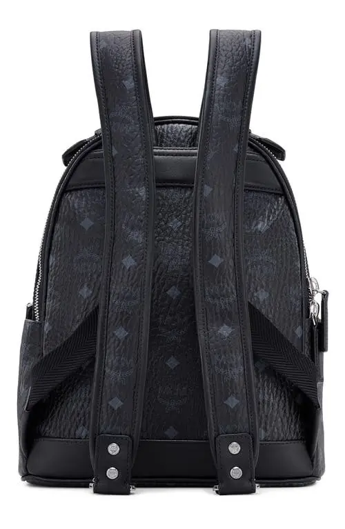Mcm Stark 32 Visetos Coated Canvas Backpack