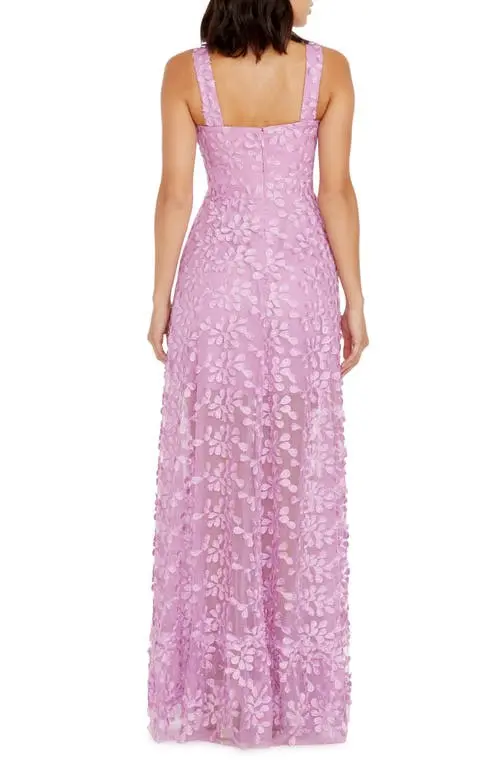 open lace back dress Shelley Gown – Dress the Population main image 0