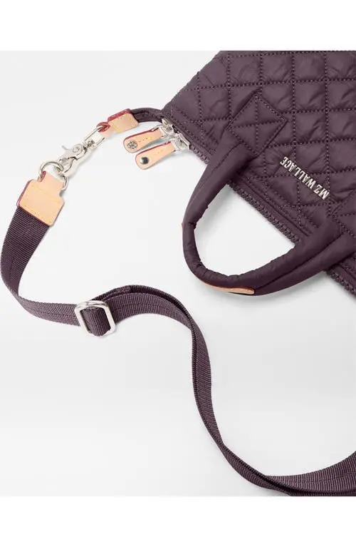 Mz Wallace Micro Sutton Tote - Raisin