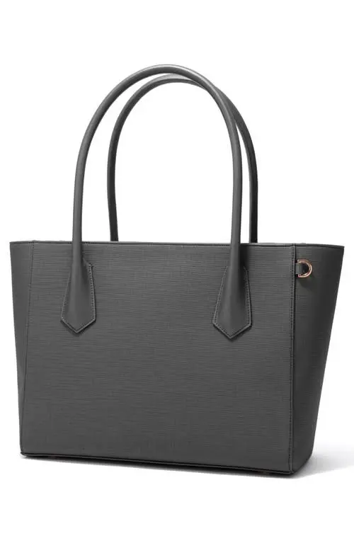 Dagne Dover Signature Legend Coated Canvas Tote