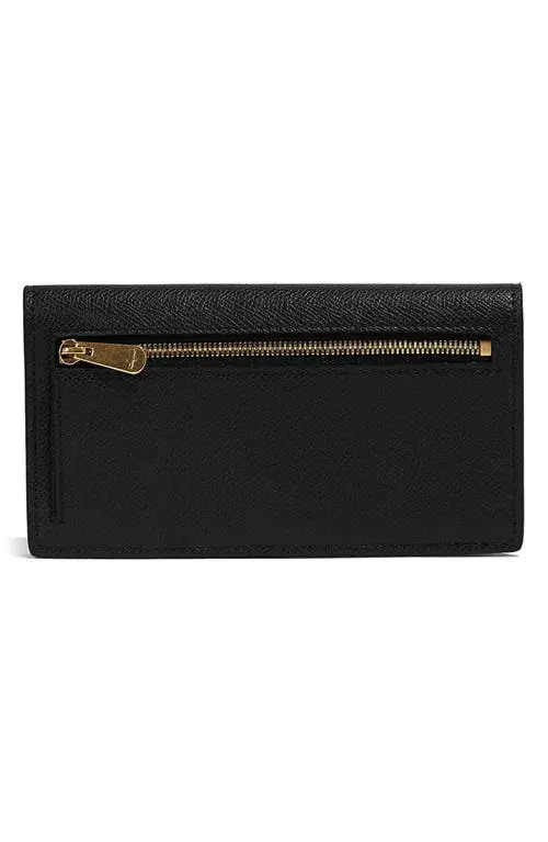 FERRAGAMO Gancini Continental Wallet - Nero
