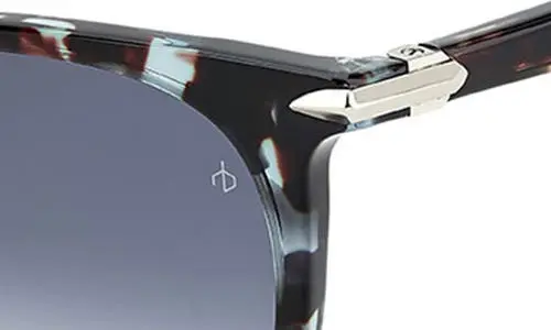 Rag & Bone 53mm Gradient Cat Eye Sunglasses - Blue Havana 