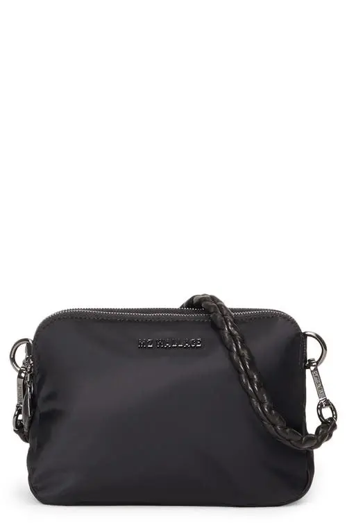 Mz Wallace Small Bowery Nylon Crossbody Bag - Black