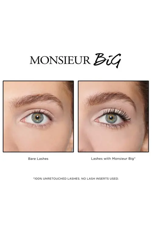LANCOME The Monsieur Big Waterproof Mascara - Black