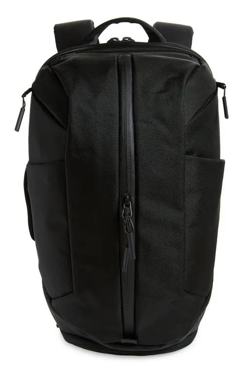 AER Water Resistant Nylon Duffle Backpack - Black