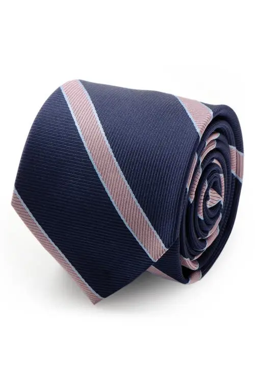 CUFFLINKS, INC. Striped Neck Tie - Blue