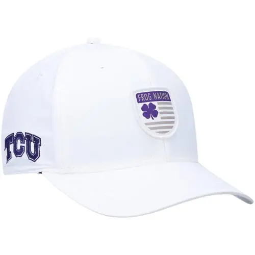 BLACK CLOVER Tcu Horned Frogs Nation Shield Snapback Hat