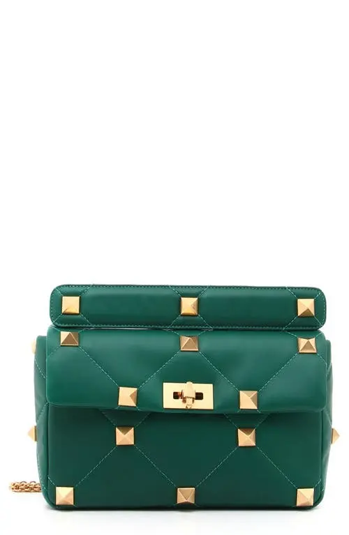 Valentino Garavani Roman Stud Nappa Chain Bag