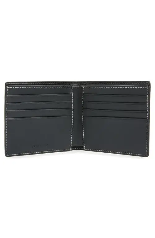 Burberry Check E-canvas International Bifold Wallet