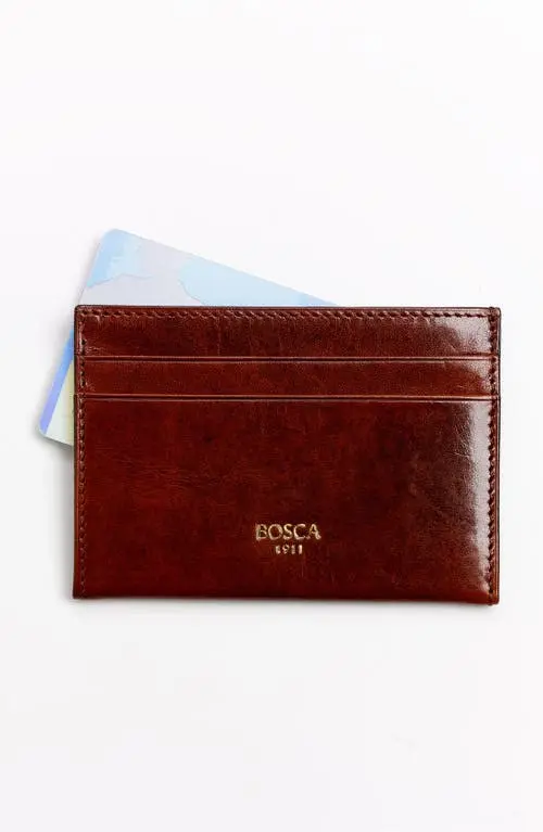 Bosca Old Leather Weekend Wallet - Cognac