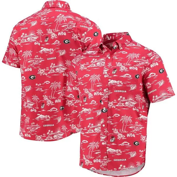 Reyn Spooner Georgia Bulldogs Classic Button-down Shirt - Red